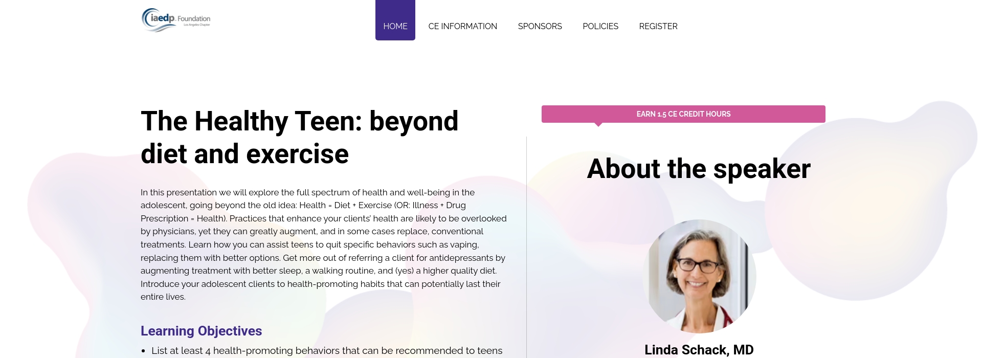 The Healthy Teen: beyond diet and exercise